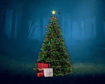 Animated Webcam Facecam Overlay Northpole Snow Christmas Xmas Santa ...