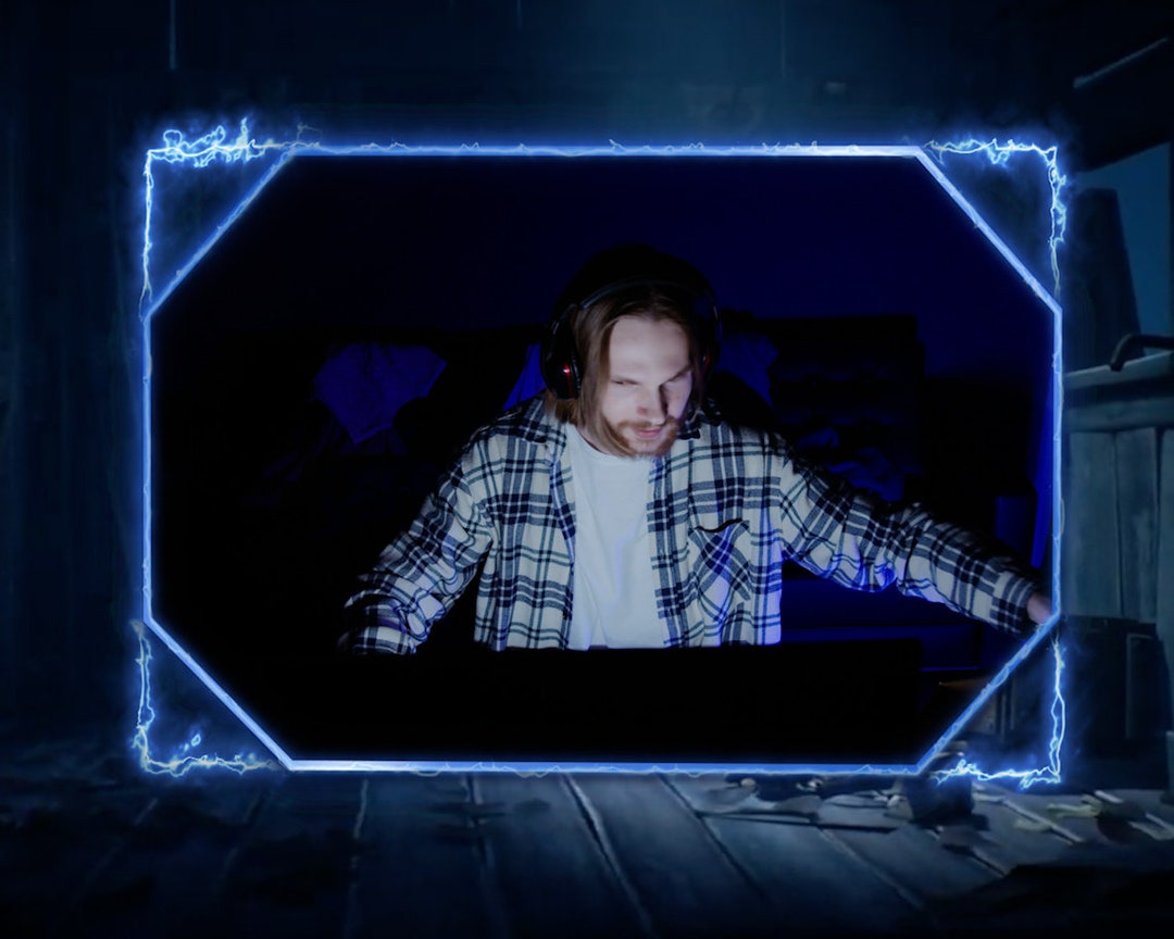 Twitch Animated Electric Rectangle Webcam Overlay - Etsy UK