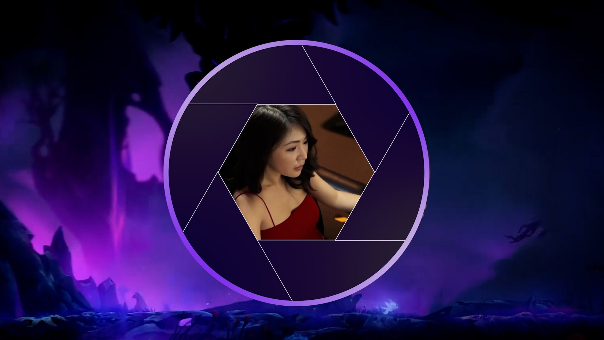 Webcam Overlay Twitch Circular | Facecam Frame | Camera Border | Obs ...