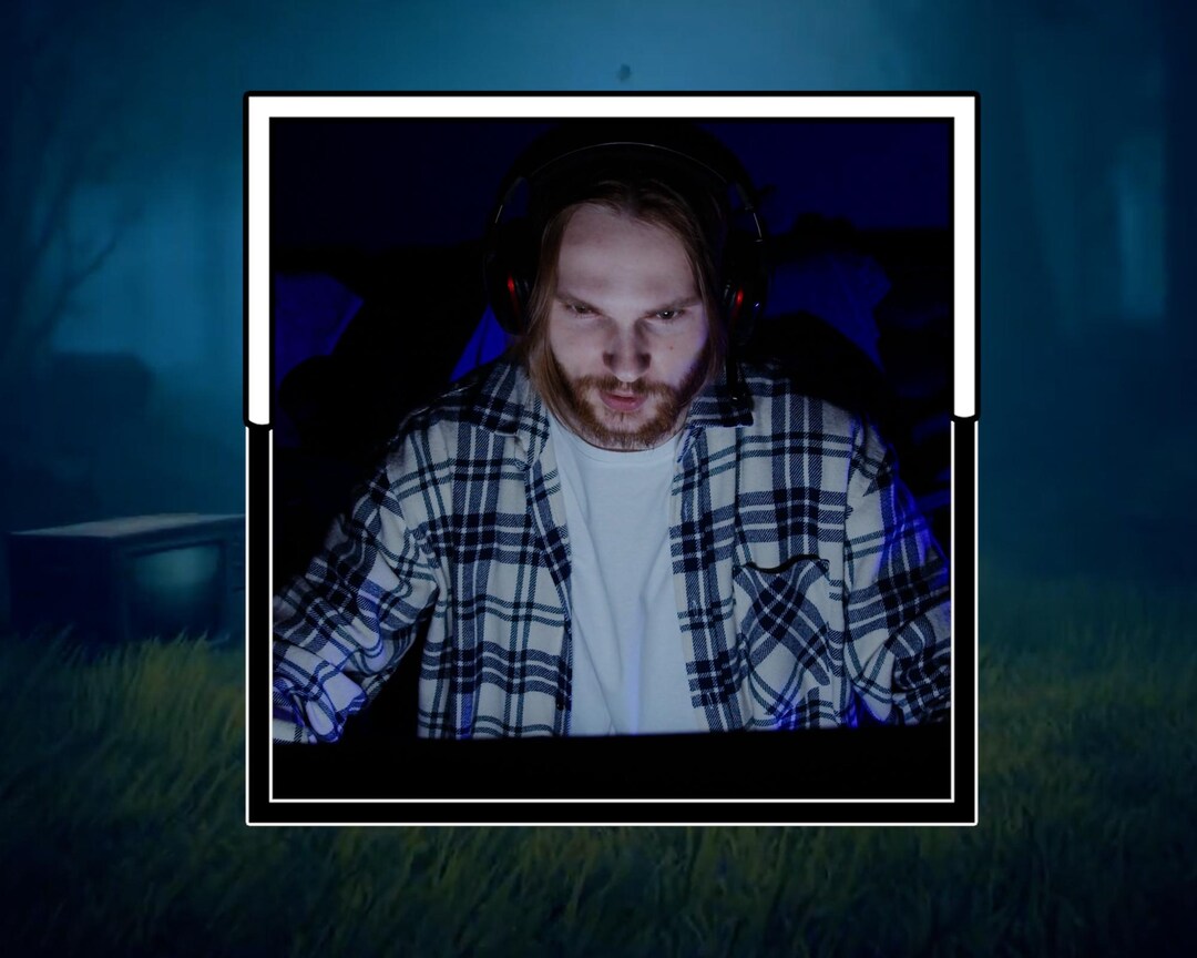 Webcam Overlay Twitch | Obs | Streamlabs | Animated Facecam Frame ...