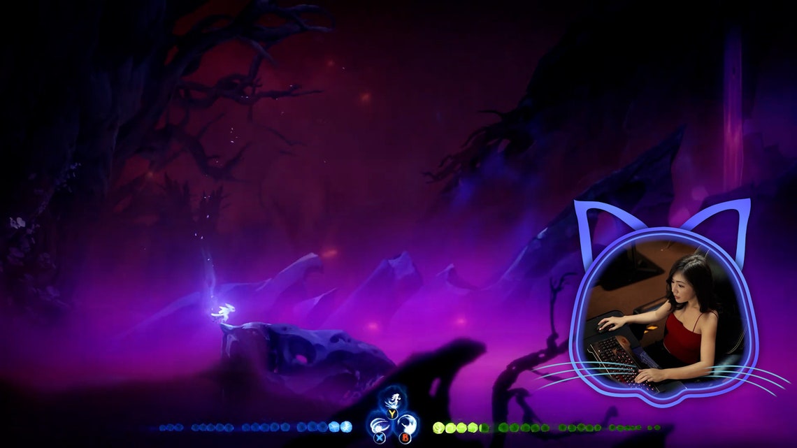 Webcam Overlay Twitch | Obs | Streamlabs | Animated Facecam Frame ...