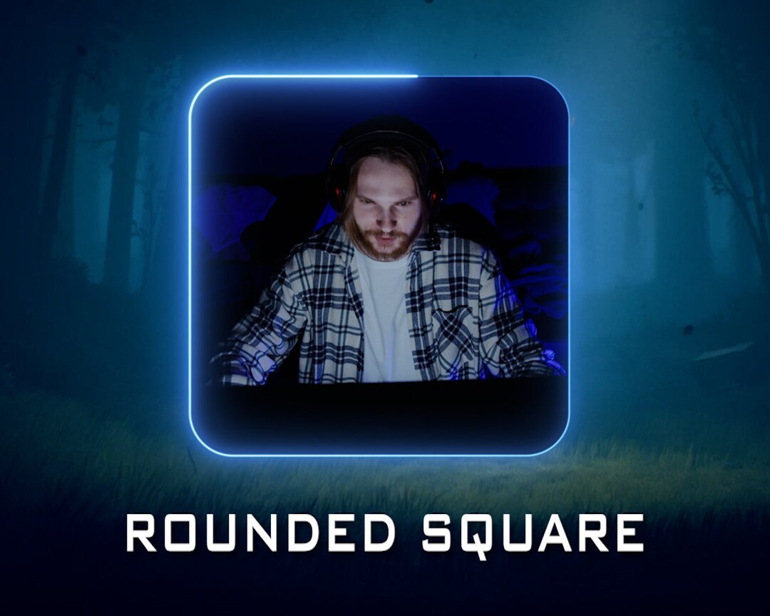 Webcam Overlay Twitch | Obs | Streamlabs | Animated Facecam Frame ...