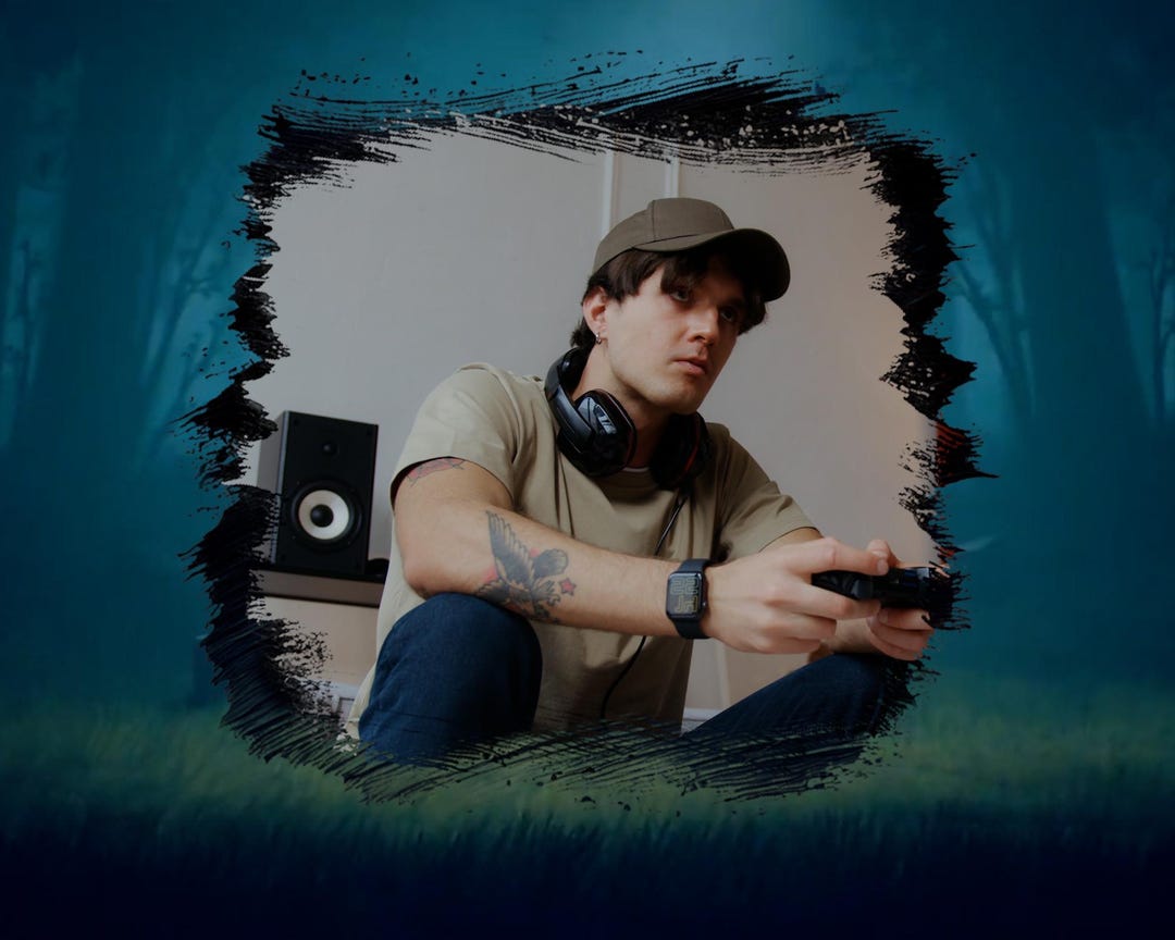 Webcam Overlay Twitch | Obs | Streamlabs | Facecam Frame | Custom Shape ...