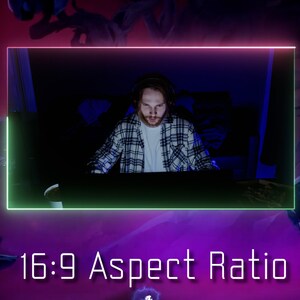 Webcam Overlay Twitch | Obs | Streamlabs | Animated Facecam Frame ...