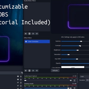Webcam Overlay Twitch | Obs | Streamlabs | Animated Facecam Frame ...