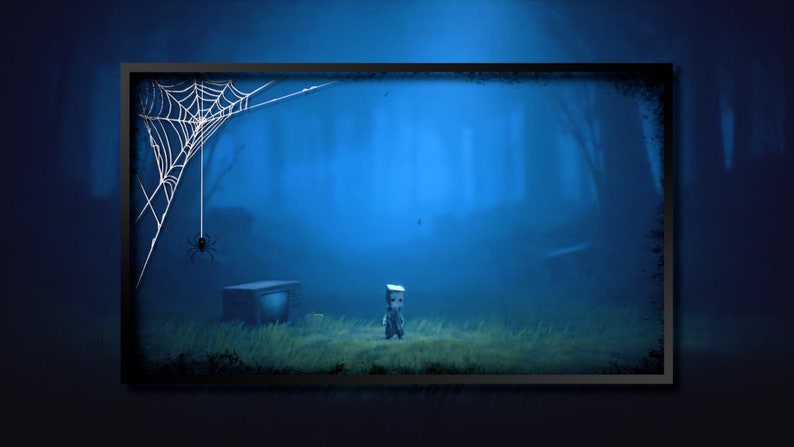 Animated Halloween Spider Web Webcam Overlay: Twitch Stream Facecam - Etsy