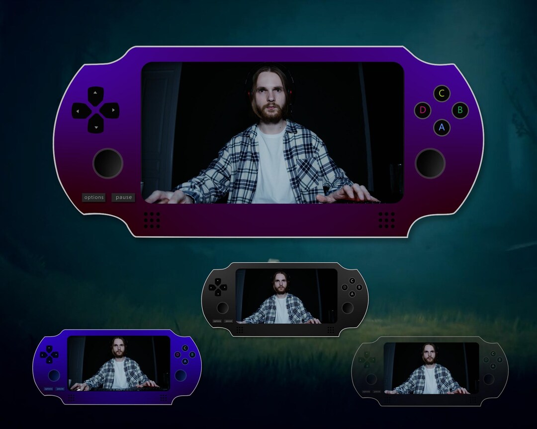 Webcam Overlay Twitch | Obs | Streamlabs | Static Facecam Frame ...