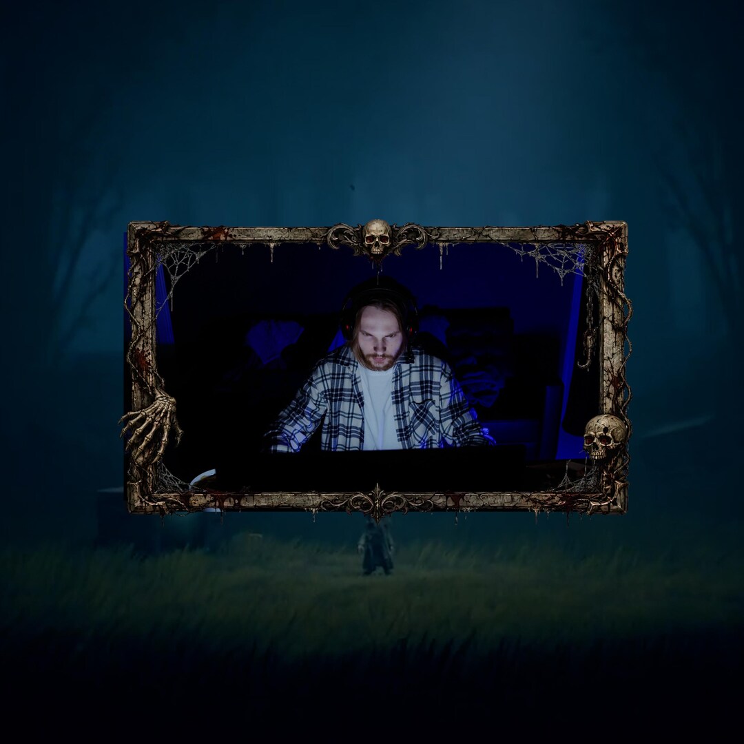 Webcam Overlay Twitch | Obs | Streamlabs | Animated Facecam Frame ...