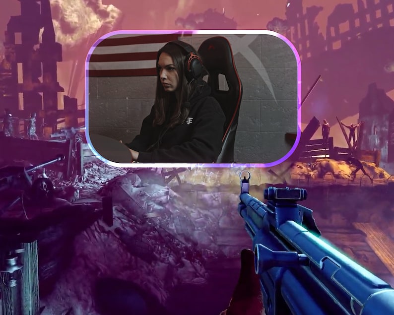 Twitch Webcam Overlay Animated Rounded Corners | Etsy