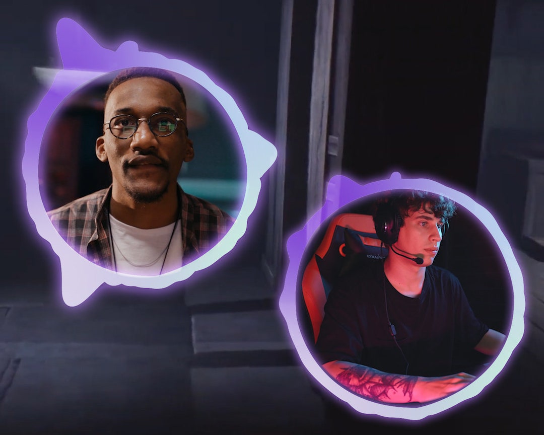 Webcam Overlay Twitch Circular | Facecam Frame | Camera Border | Obs ...