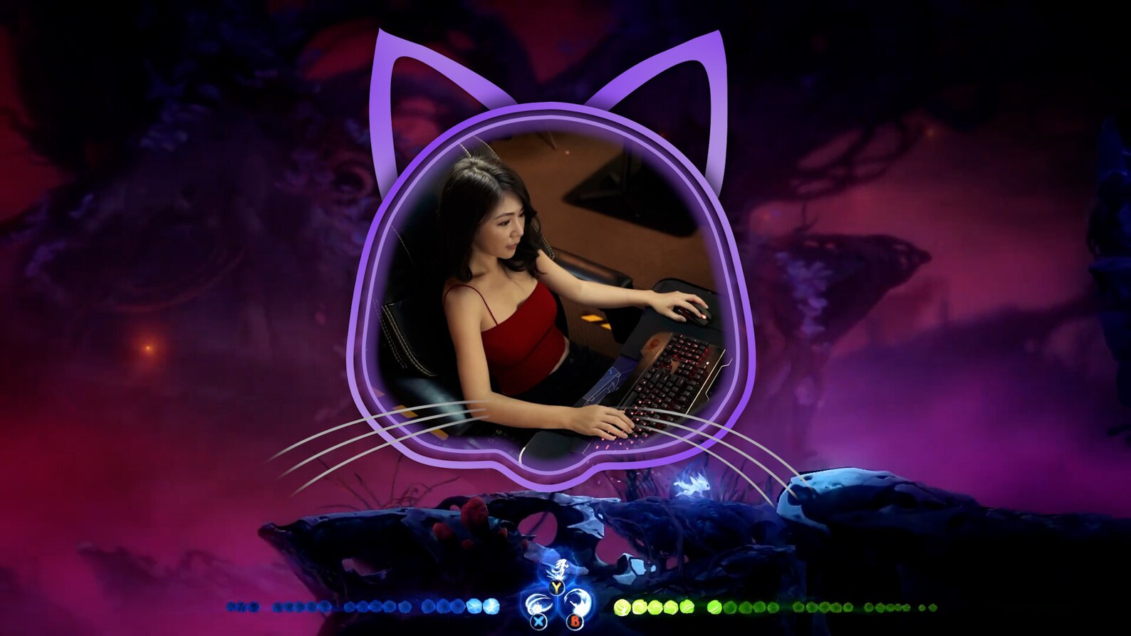 Webcam Overlay Twitch | Obs | Streamlabs | Animated Facecam Frame ...