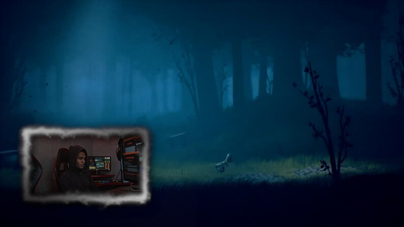 Webcam Overlay Twitch | Obs | Streamlabs | Animated Facecam Frame ...