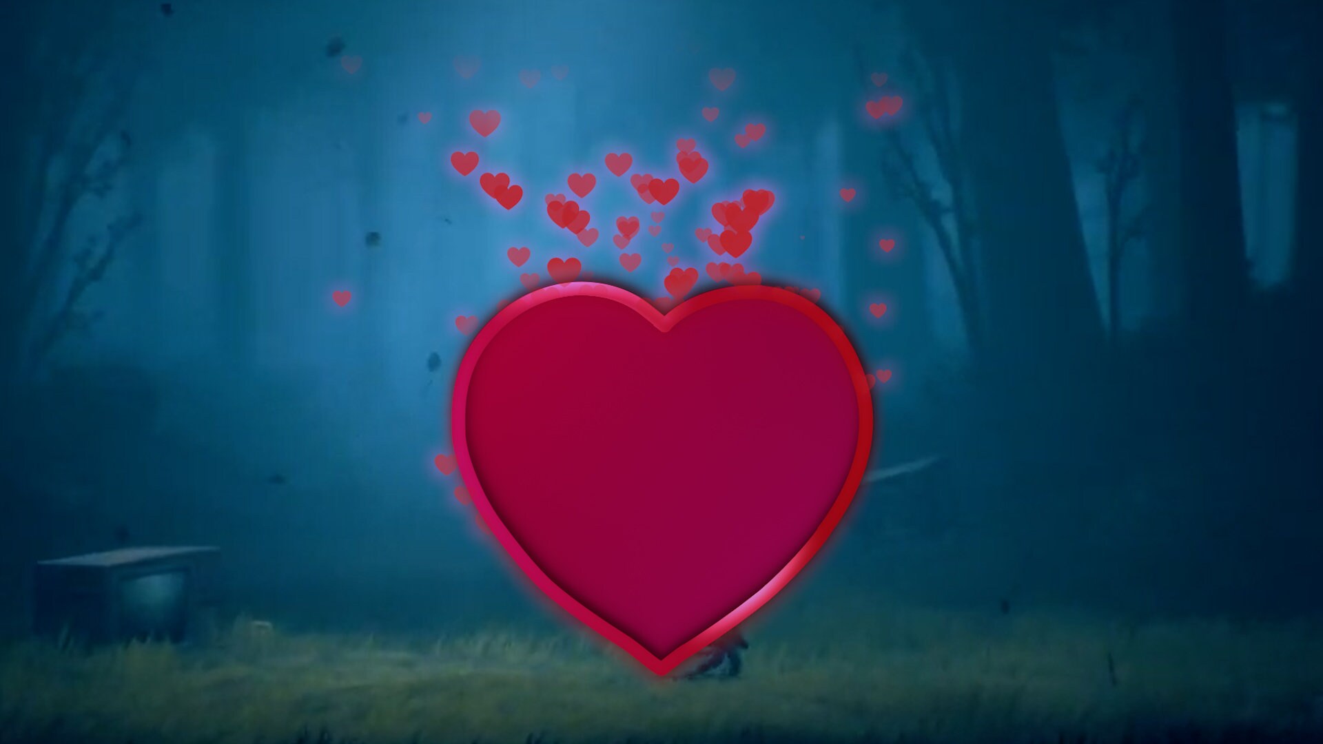Valentine's Day Animated Heart Stream Overlay: Twitch Webcam Frame - Etsy