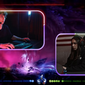 Webcam Overlay Twitch | Obs | Streamlabs | Animated Facecam Frame ...