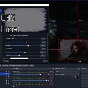 Webcam Overlay Twitch | Obs | Streamlabs | Animated Facecam Frame ...