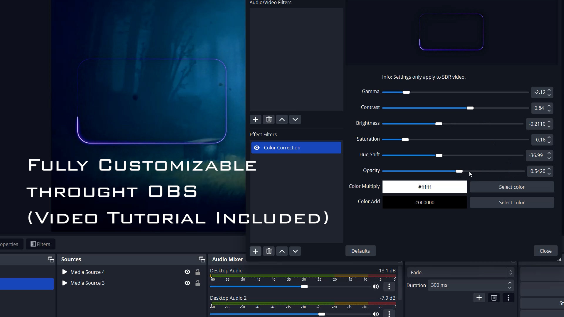 Webcam Overlay Twitch | Obs | Streamlabs | Animated Facecam Frame ...