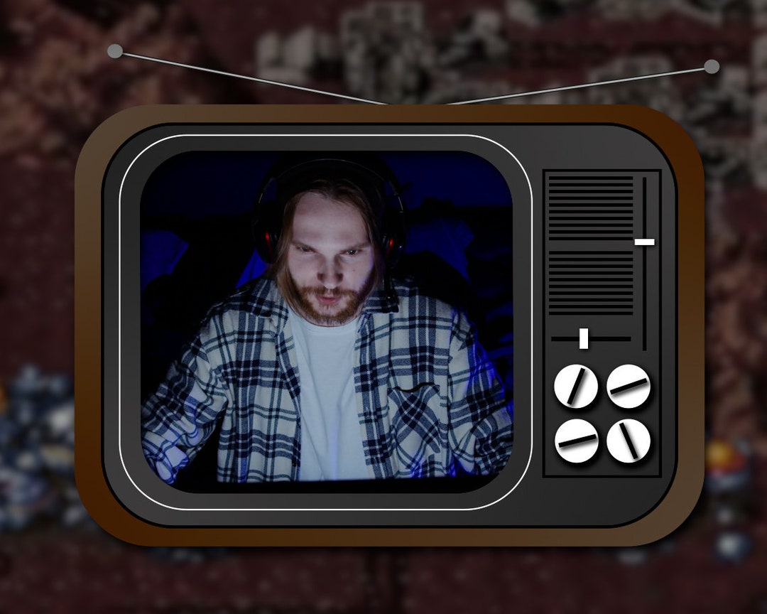 Webcam Overlay Twitch | Obs | Streamlabs | Facecam Frame | Custom Shape ...