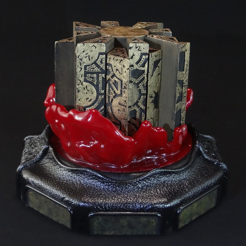 Hellraiser Puzzle Box 1:1 Replica Statue - Lament Configuration Pinhead ...