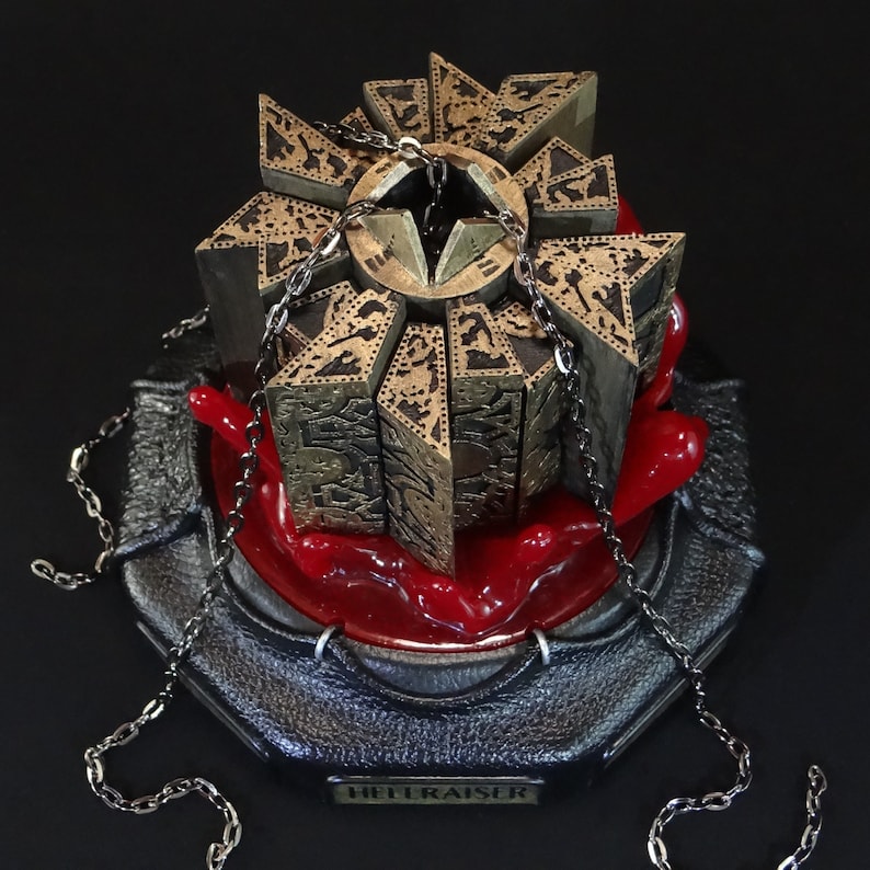 Hellraiser Puzzle Box 1:1 Replica Statue - Lament Configuration Pinhead ...