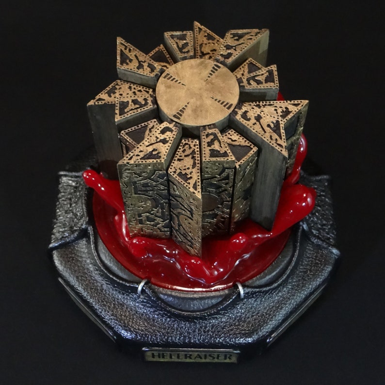 Hellraiser Puzzle Box 1:1 Replica Statue - Lament Configuration Pinhead ...