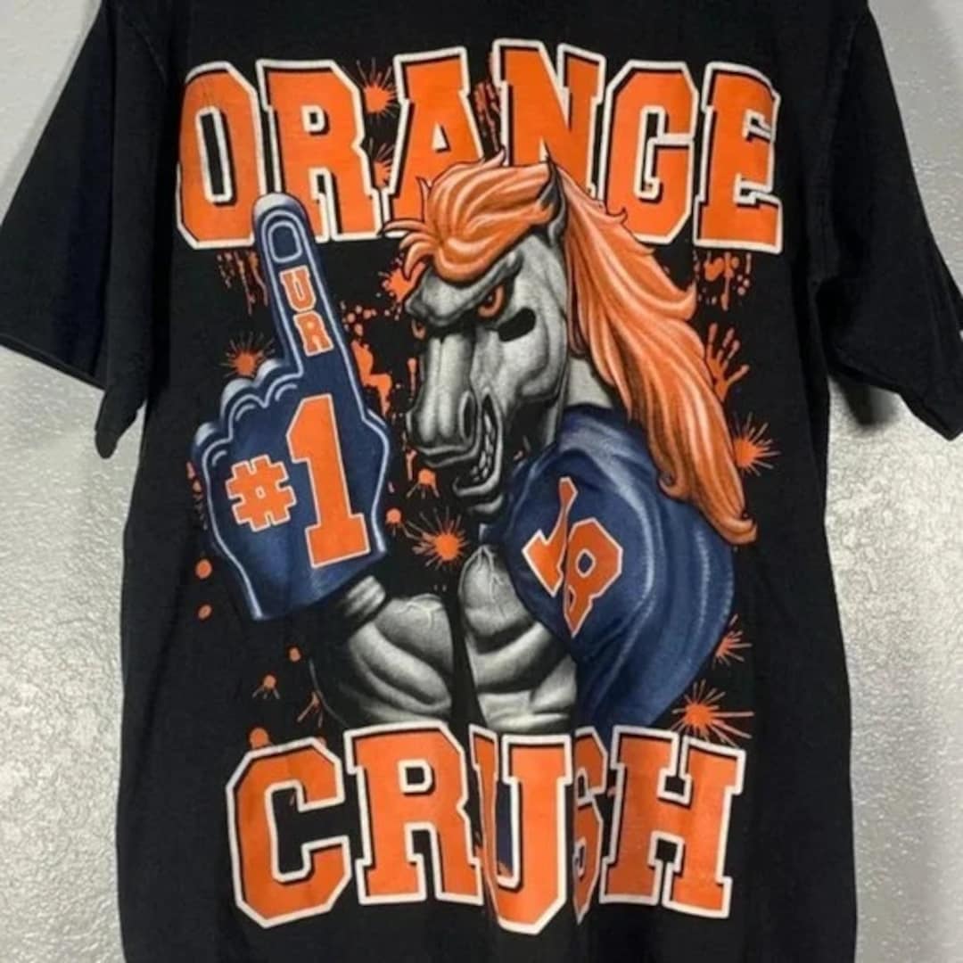 Vintage NFL Denver Broncos Orange Crush 1 Shirt Denver - Etsy