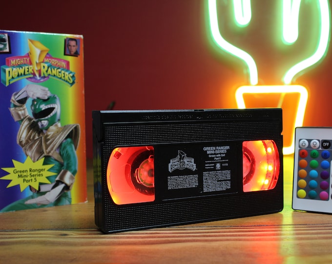 VHS Lamp - Mighty Morphin Power Rangers Green Ranger Mini Series Part 5 ...