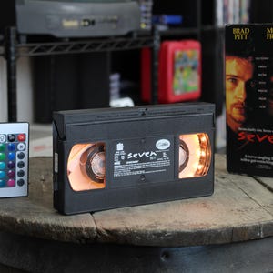 VHS Lamp - Se7en (1995) - Etsy