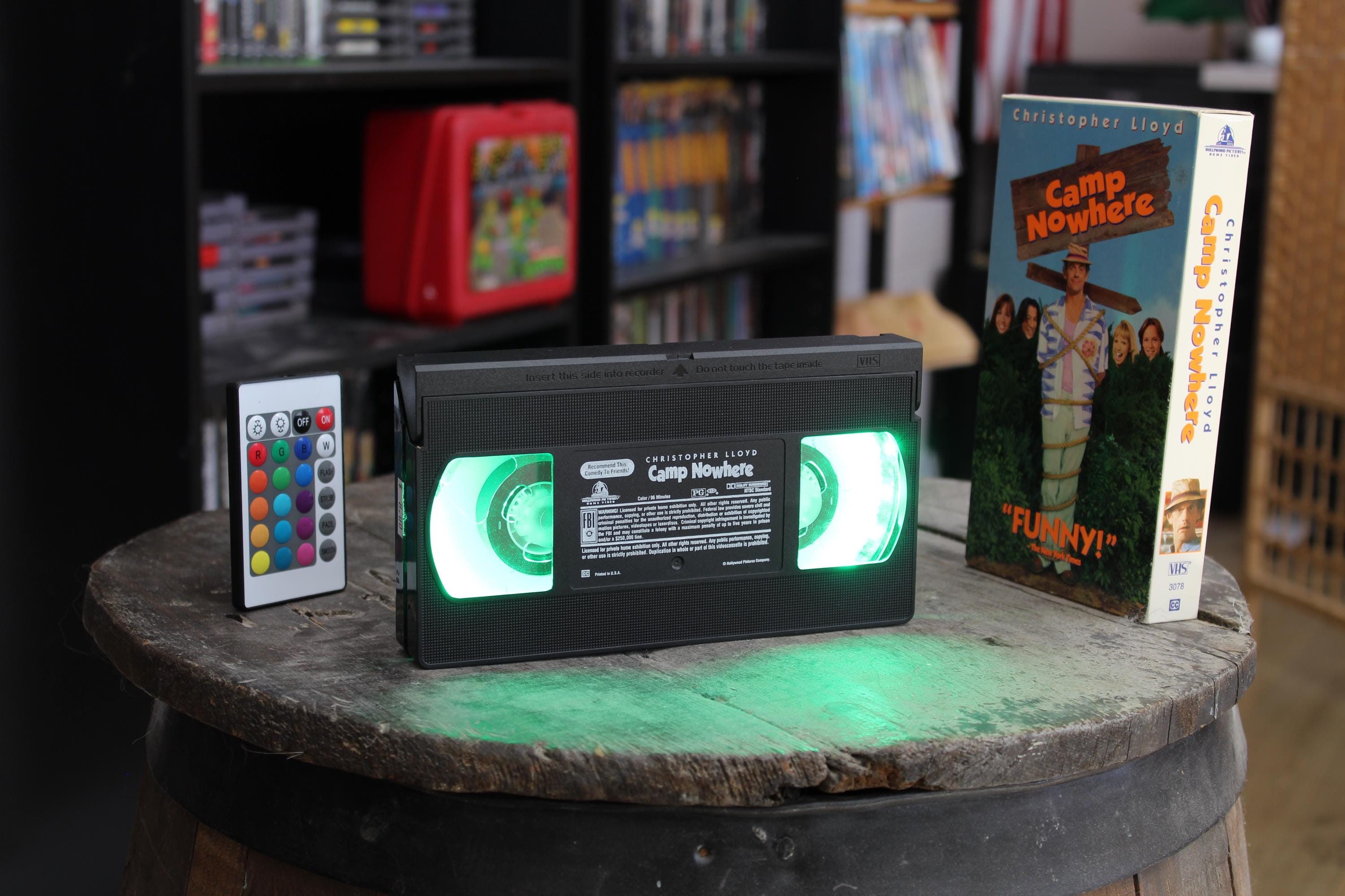 VHS Lamp - Camp Nowhere (1994) - Etsy