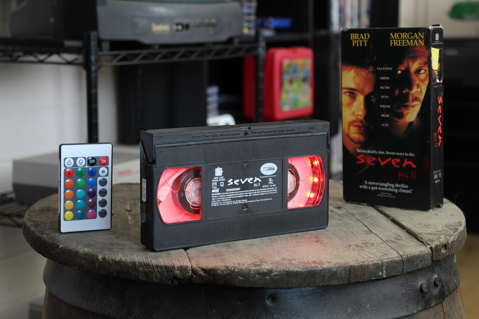 VHS Lamp - Se7en (1995) - Etsy