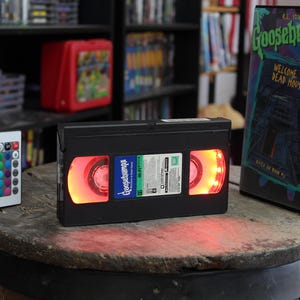 VHS Lamp - Goosebumps: Welcome to Deadhouse (1993) - Etsy