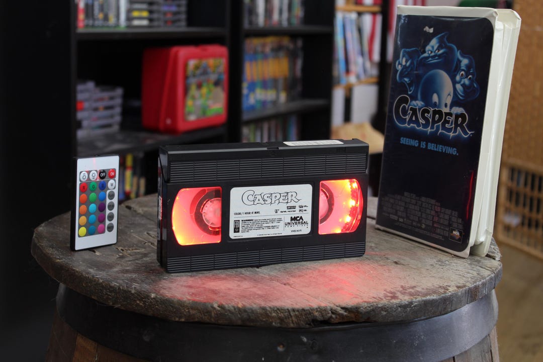 VHS Lamp - Casper (1995) - Etsy