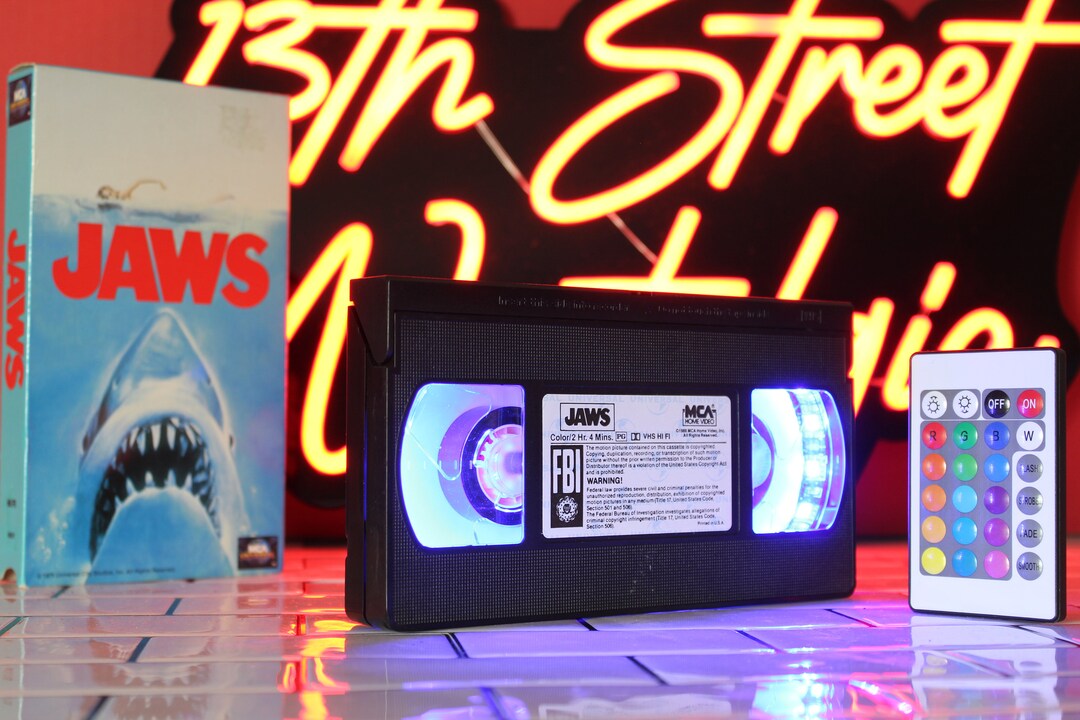 VHS Lamp Jaws 1975 - Etsy