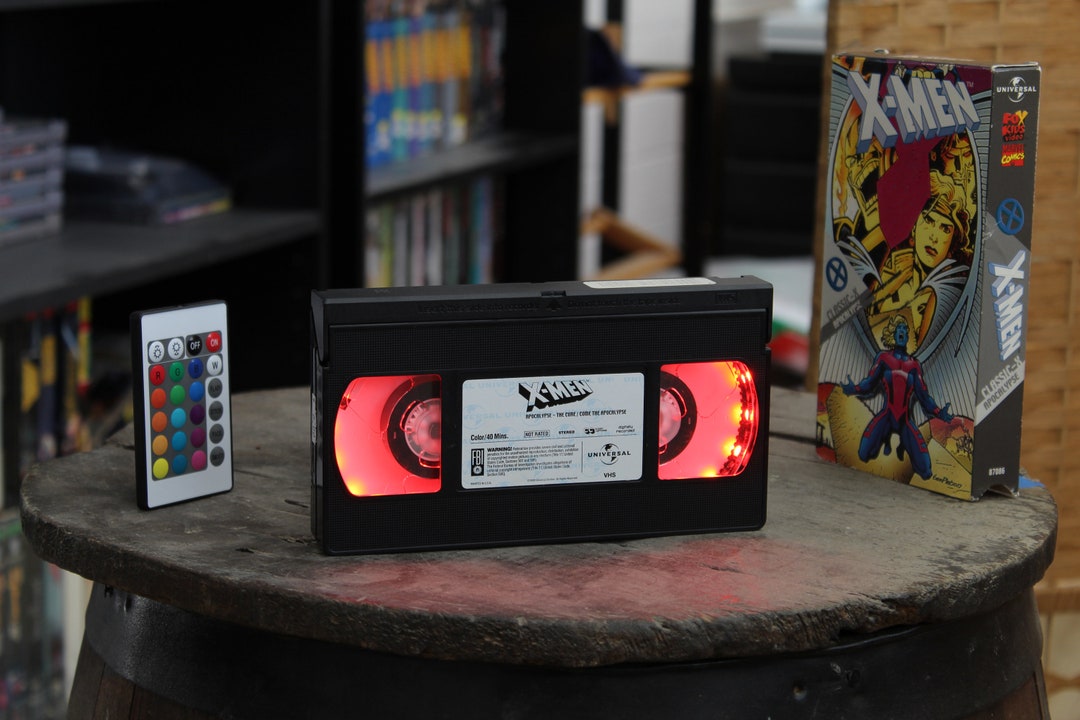 VHS Lamp - X-men: Apocalypse - the Cure/come the Apocalypse (1993) - Etsy