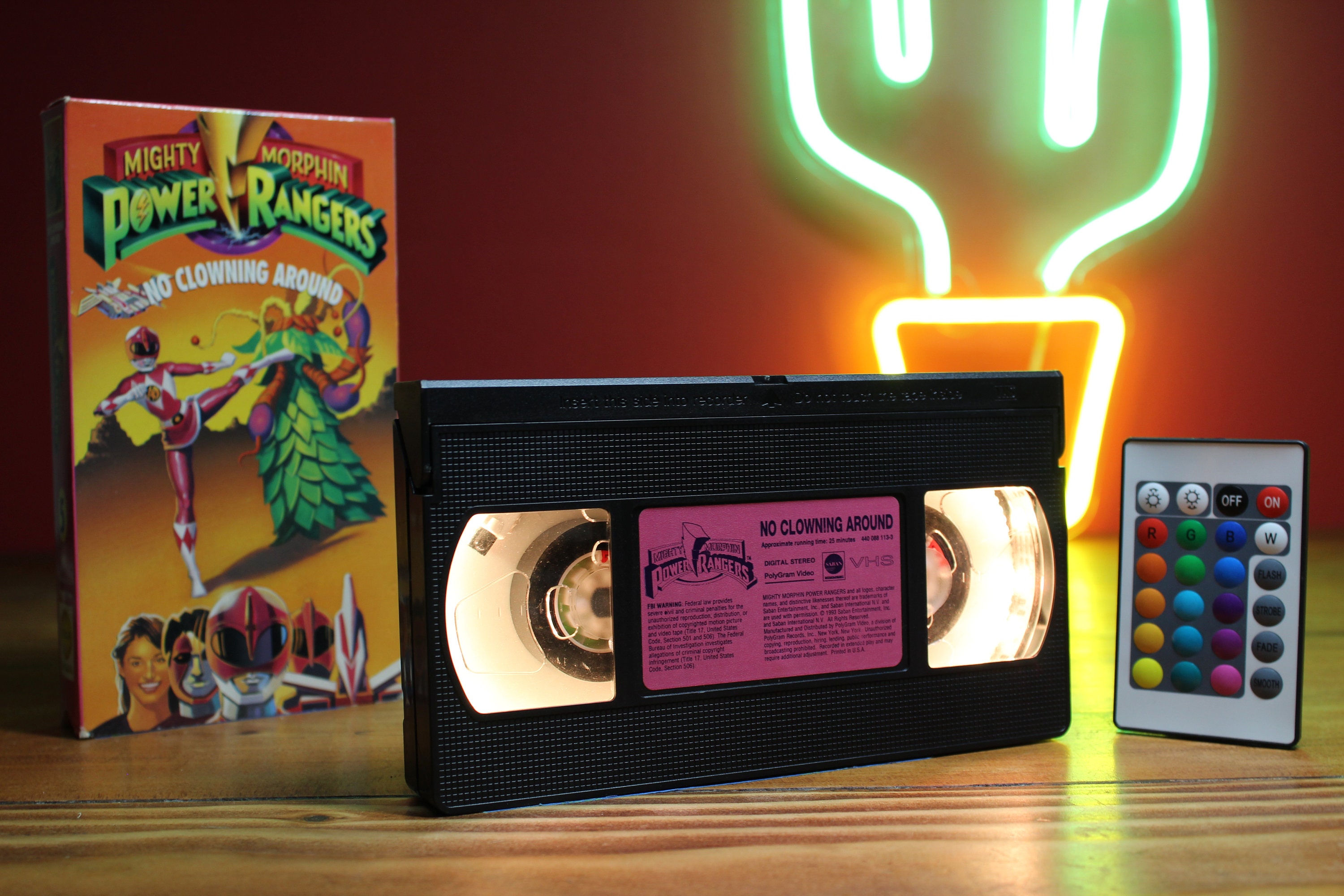 Power Rangers Vhs Tape