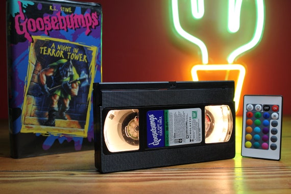 VHS Lamp Goosebumps: A Night in Terror Tower 1993/ - Etsy UK