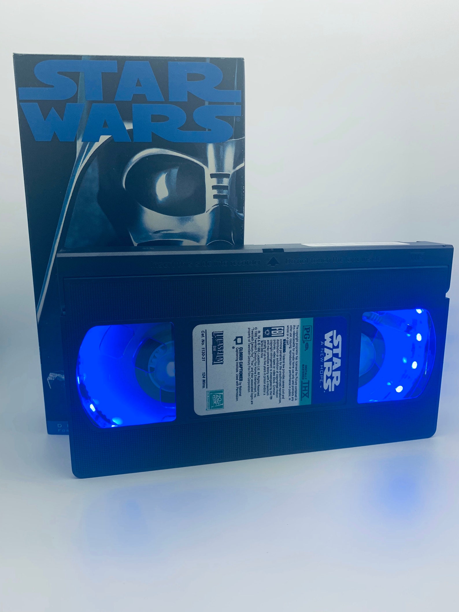 VHS Lamp Star Wars A New Hope 1977 / Handmade Lamp / Night | Etsy