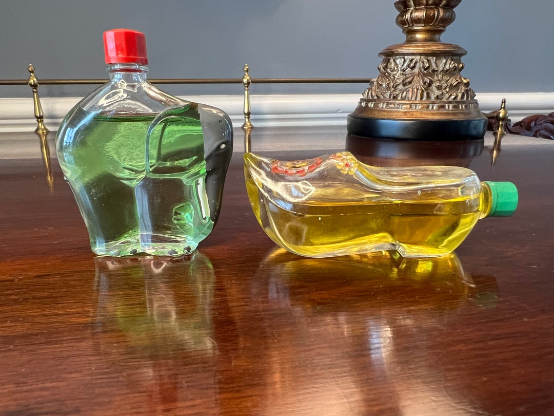 2 - S. Kleinkramer Holland Figural Glass Perfume Bottles Elephant Dutch ...