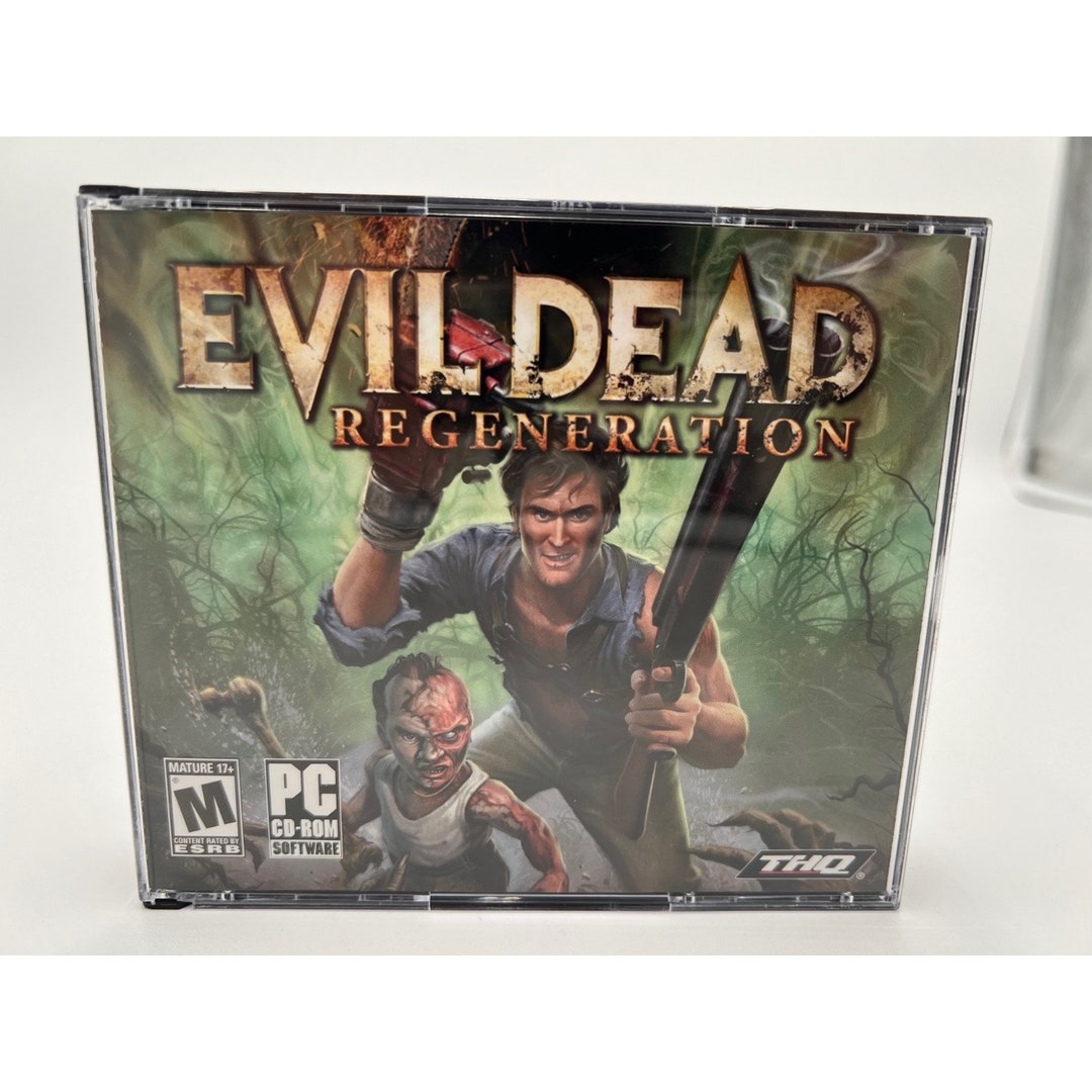 Evil Dead Regeneration PC Game 4 Disc Cd Rom THQ Bruce - Etsy