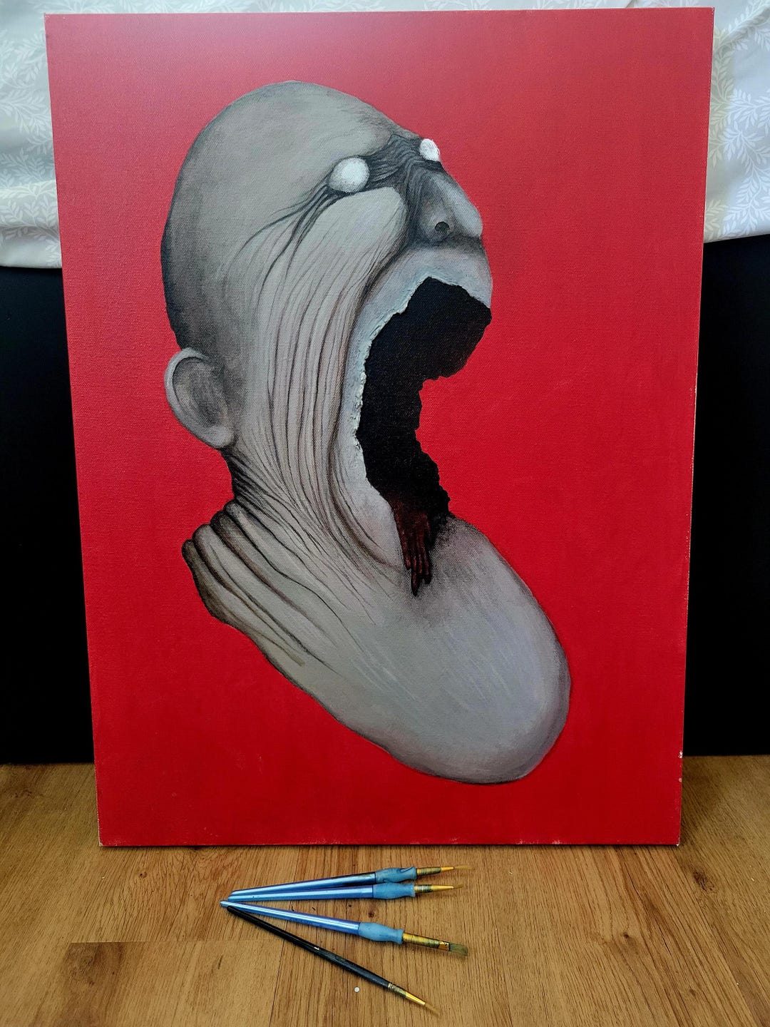 Creep - Original Painting - Etsy