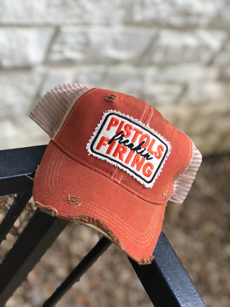Go Pokes/Pistols Freakin Firing Patch Hat | Etsy