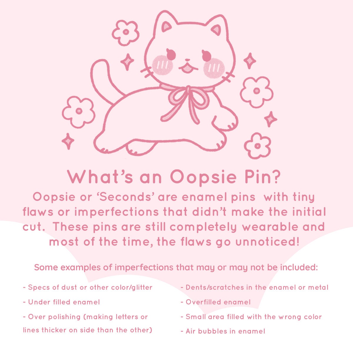 OOPSIE Enamel Pin Seconds Lucky Pack Sale Mystery Box Grab | Etsy