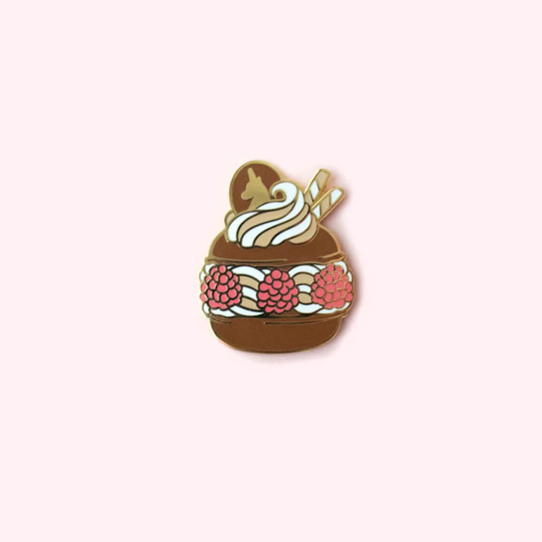 Unicorn Macaron Sweets Pin | Yummy Fruit Dessert Hard Enamel Pin - Pin ...