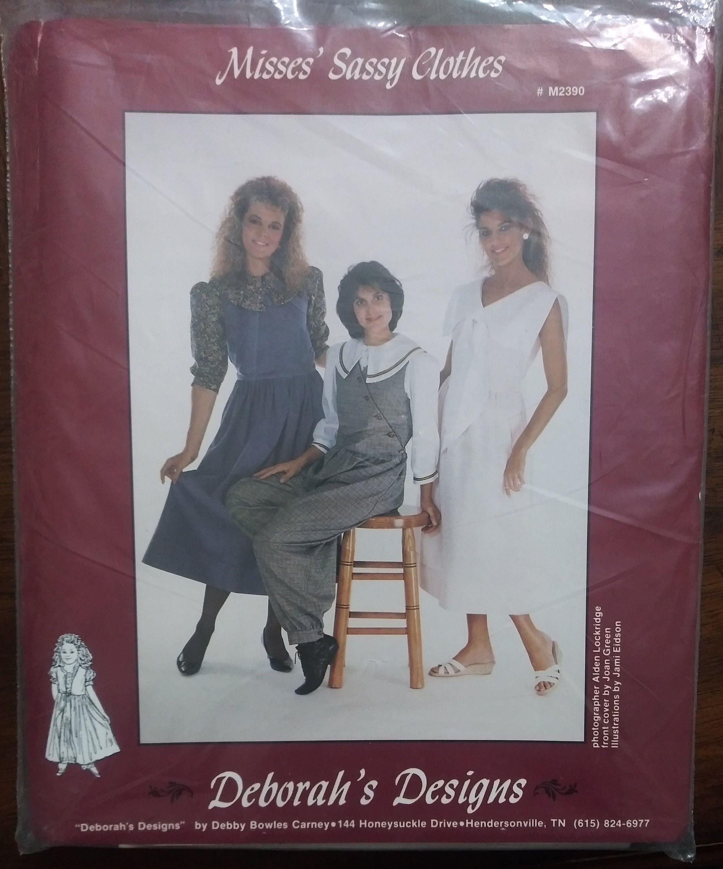 Deborah's Designs Misses Sassy Clothes Puff Sleeve Blouse - Etsy