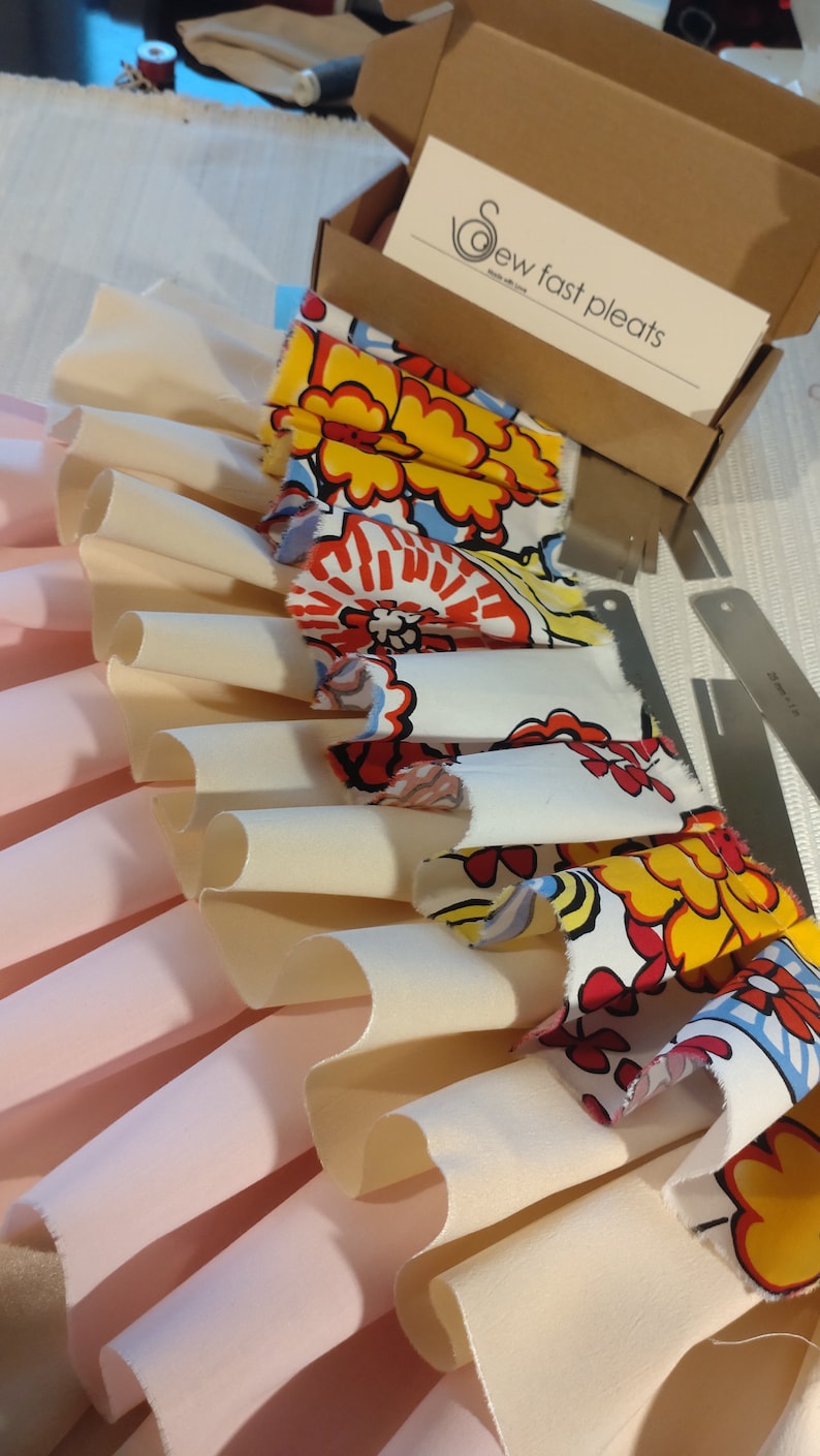 Sew Fast Pleats Quick Pleaters Fabric Folding Tool Pleating Forks ...