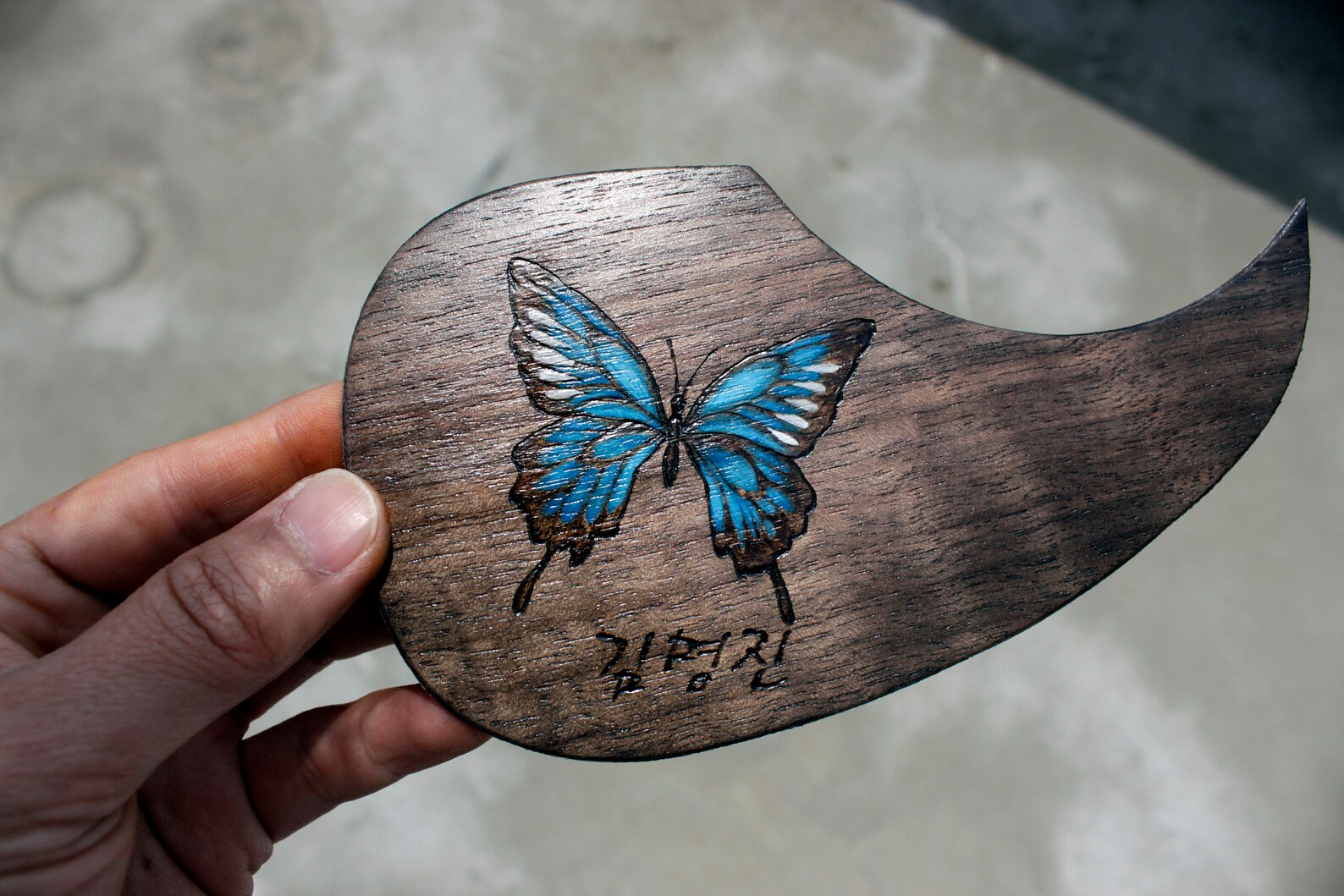 Pickguard Pickguard Acoustic Guitar Custom Painting | Etsy