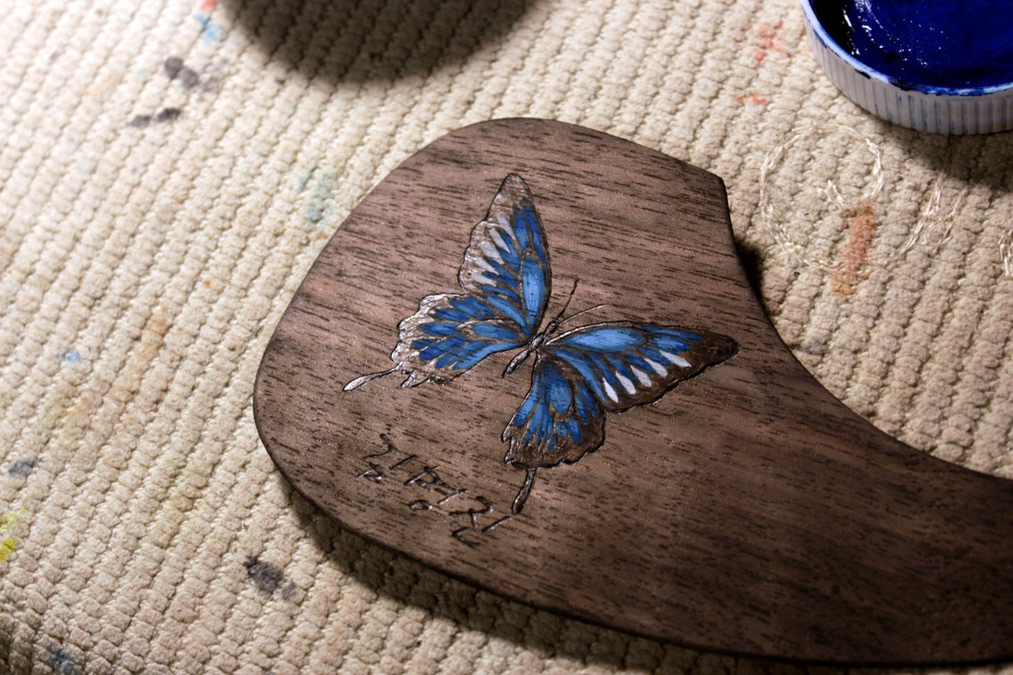 Pickguard Pickguard Acoustic Guitar Custom Painting | Etsy