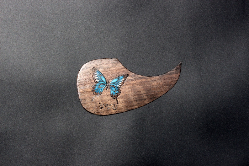 Pickguard Pickguard Acoustic Guitar Custom Painting | Etsy