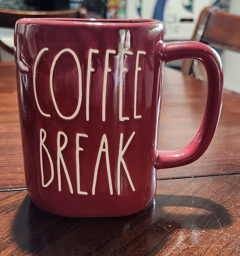 Rae Dunn COFFEE BREAK Mug Artisan Collection by Magenta New Rae Dunn ...