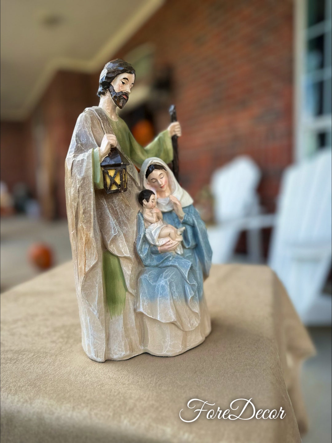Christmas Statue Jesus Mary Statue Christmas Statue Holy - Etsy Christmas Statue Jesus Mary Statue Christmas Statue Holy - Etsy