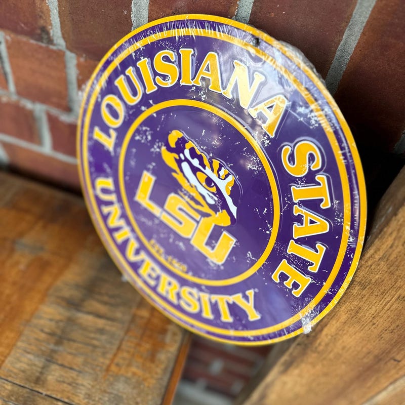 Lsu Wreath - Etsy